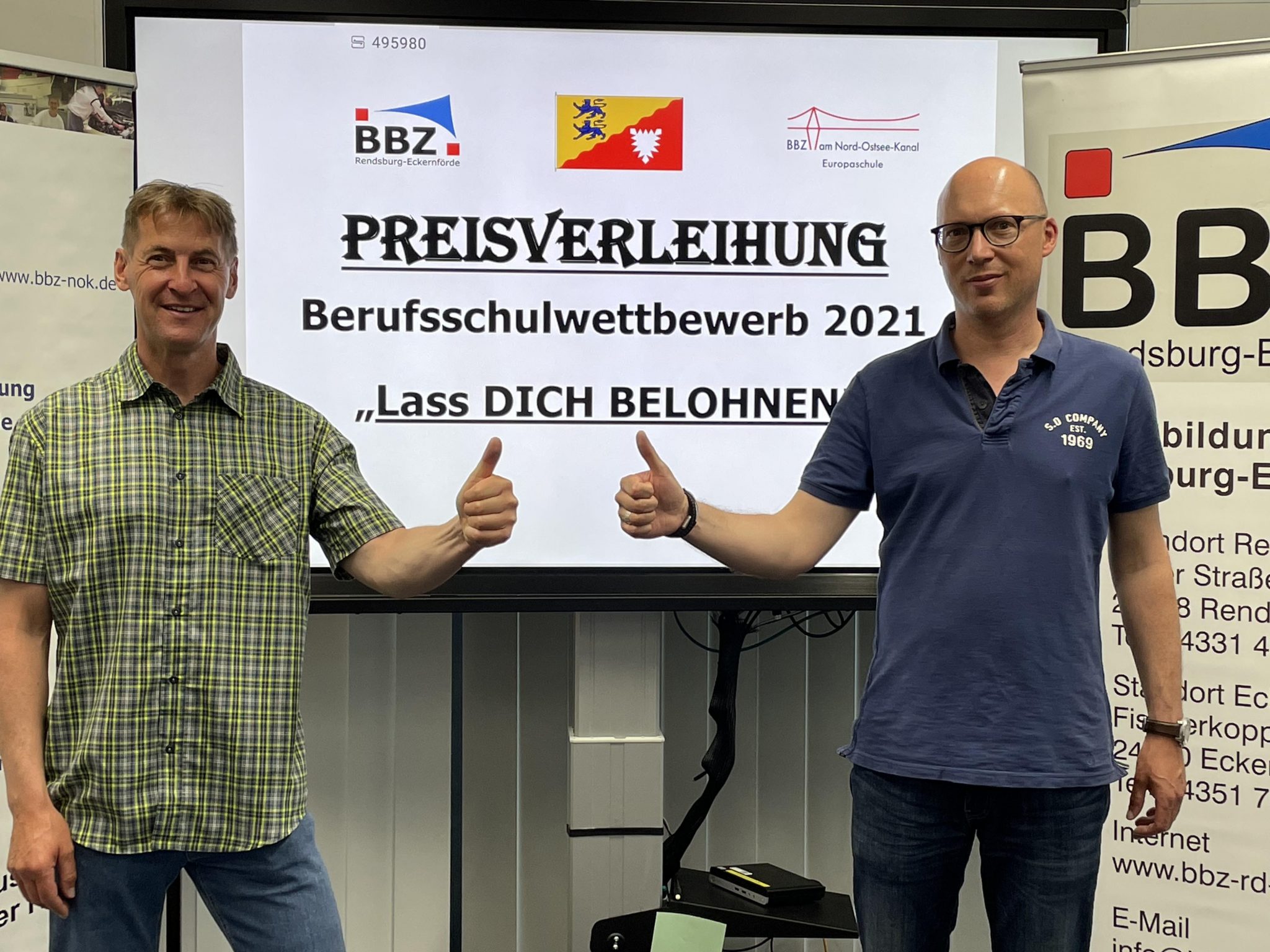 Preisverleihung: Berufsschulwettbewerb „Lass Dich belohnen ...